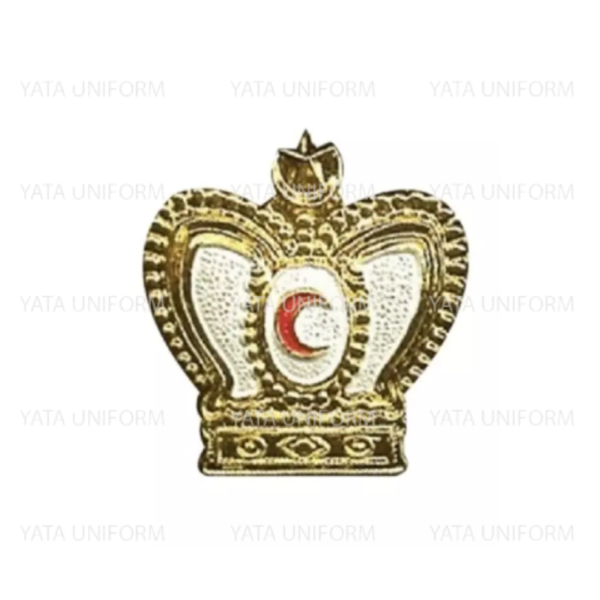 PEGAWAI MAHKOTA PERSATUAN BULAN SABIT MERAH BADGE