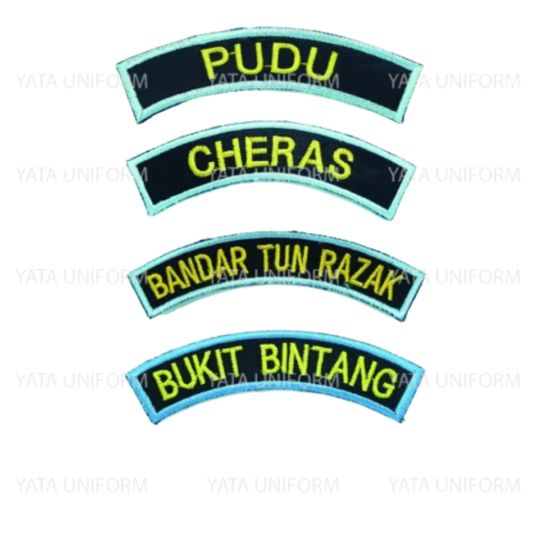 Pengakap State and District Badges